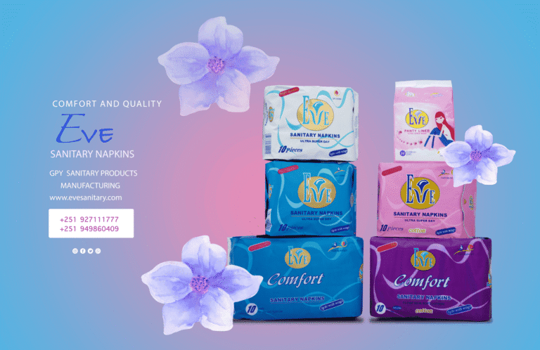 EVE Hygiene Products Ethiopia | Sanitary Pads & Baby Diapers